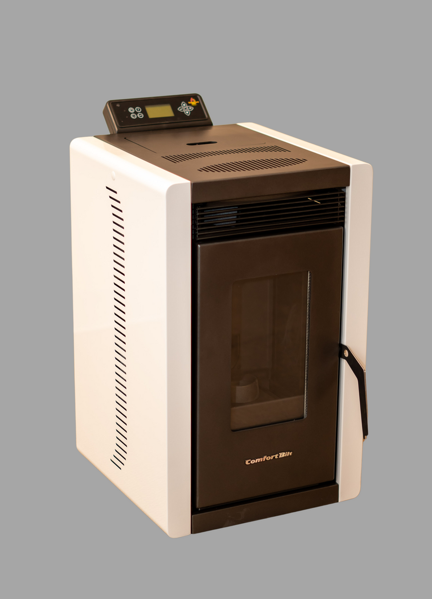 Alpine by ComfortBilt HP40 - Compact Small Pellet Stove In White ...